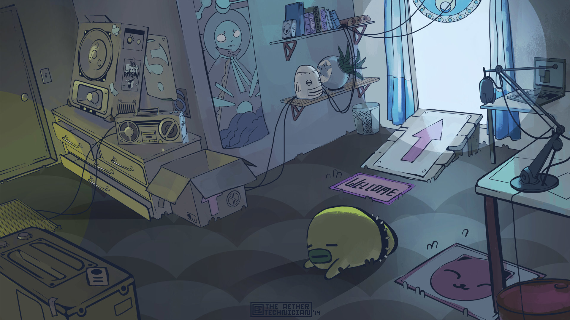 ArtStation - Cram's Room