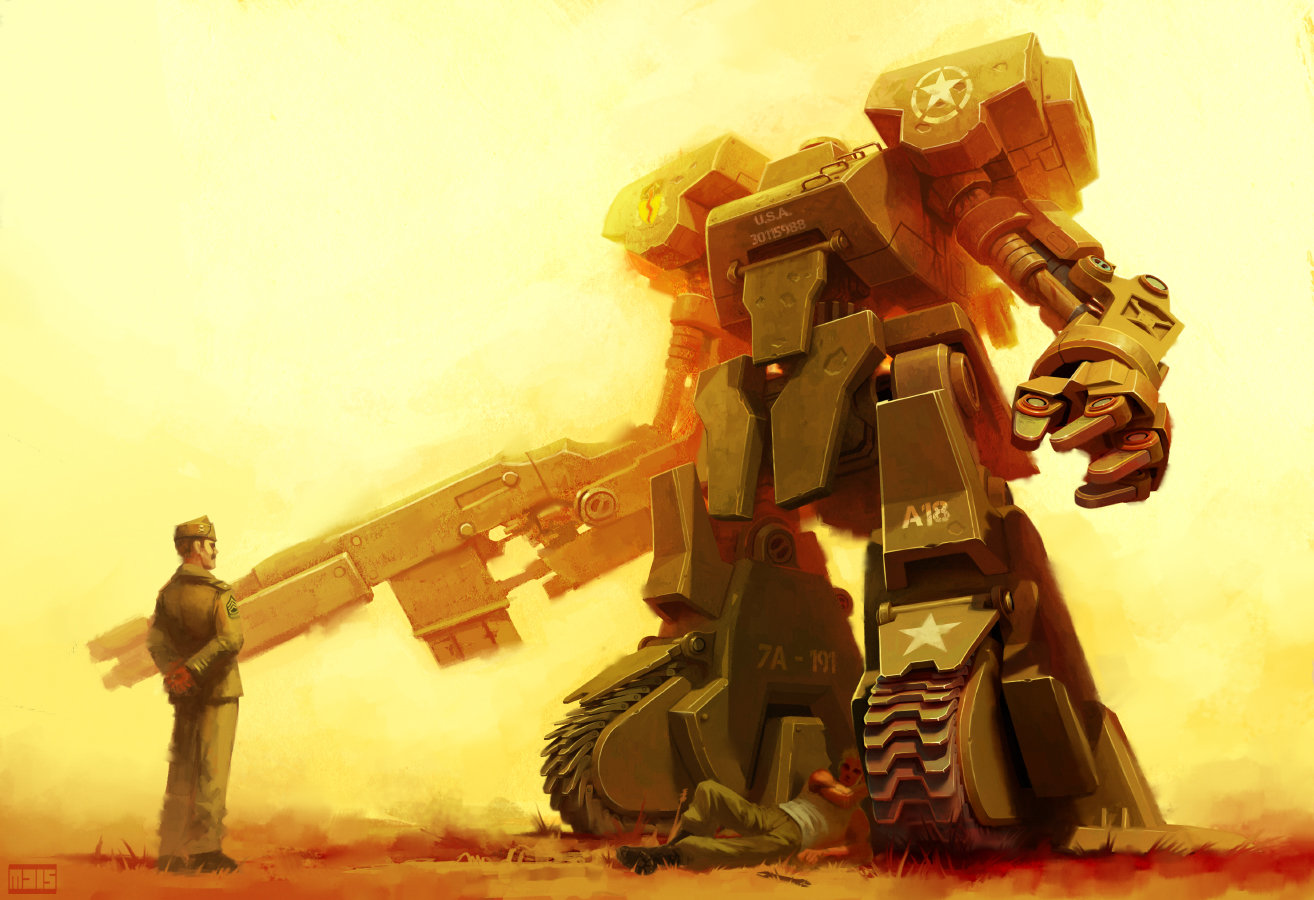 ArtStation - WW2 Mech