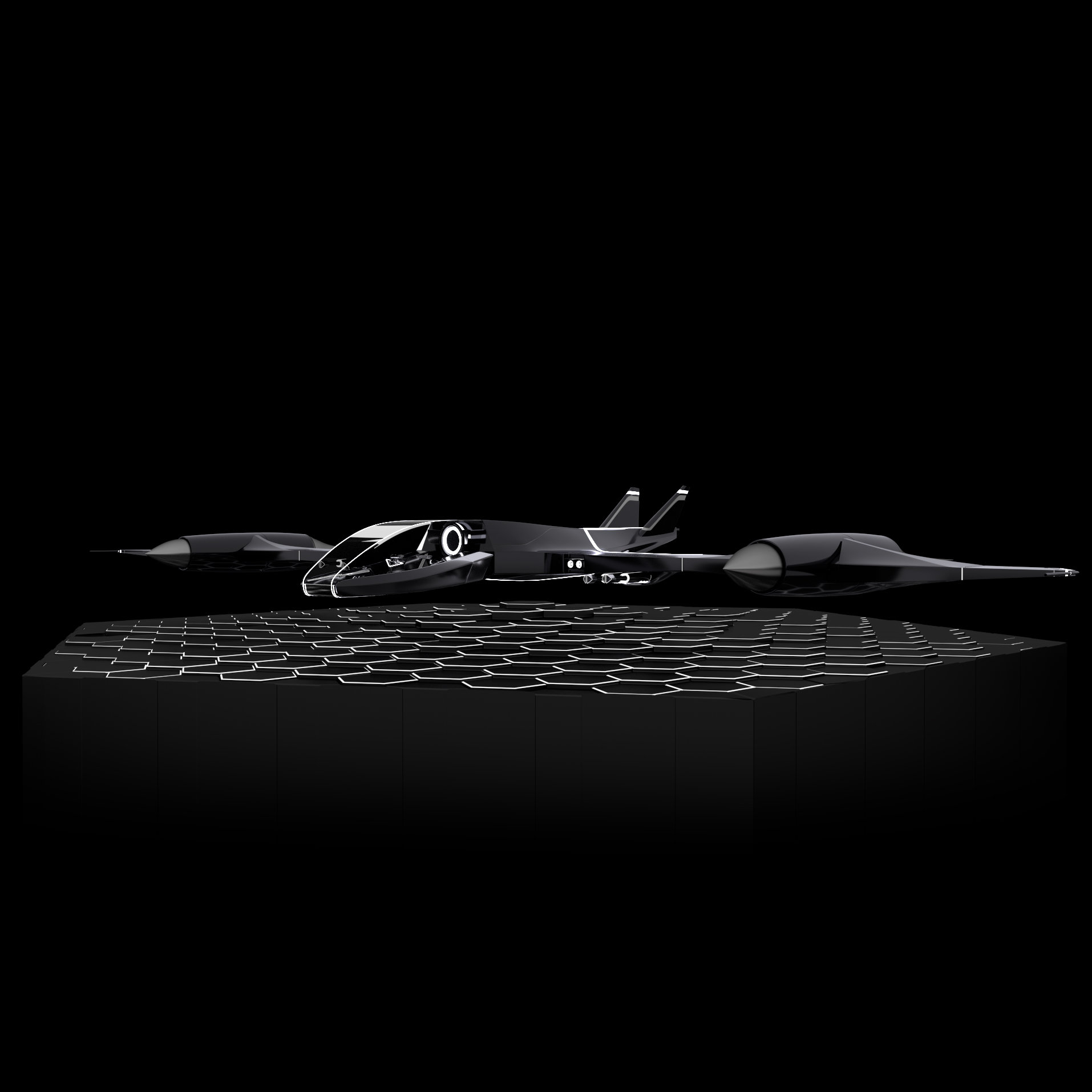 ArtStation - Tron Spaceship