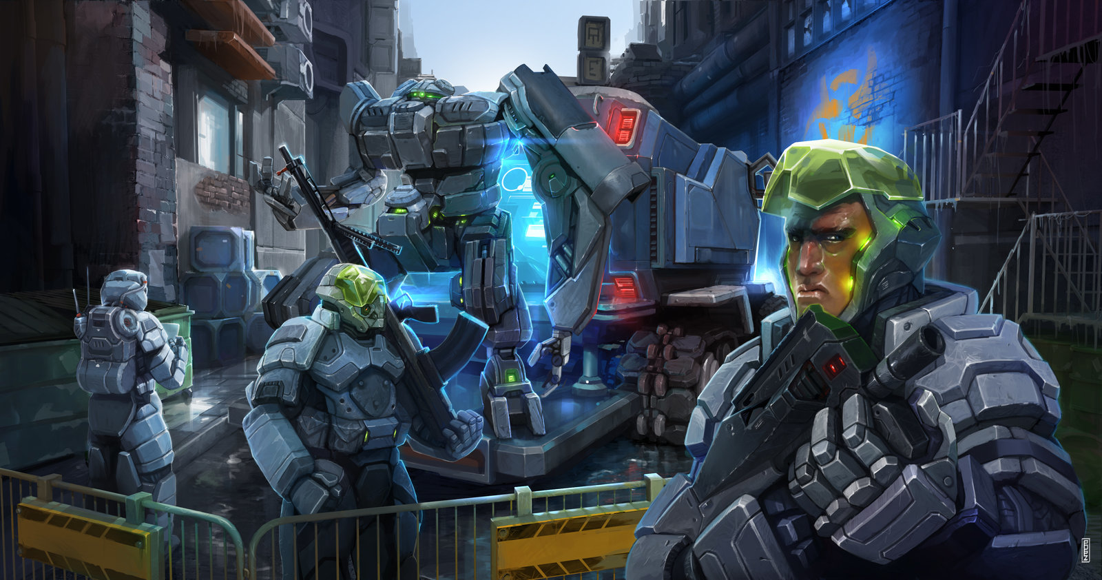 ArtStation - Police Story