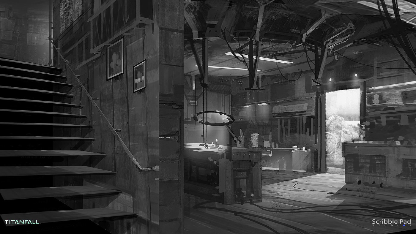 ArtStation - Titanfall - Concept Design Sketch