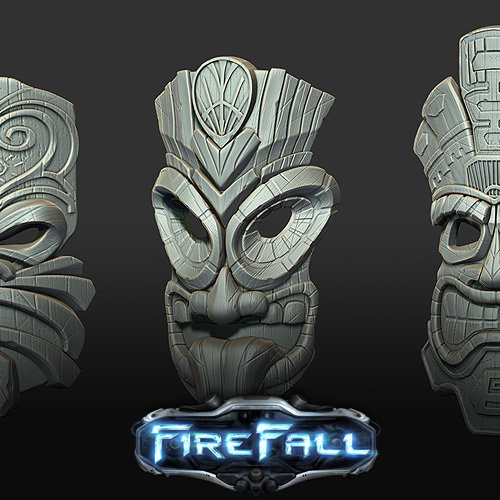 ArtStation - Firefall - Head Gear (high poly)
