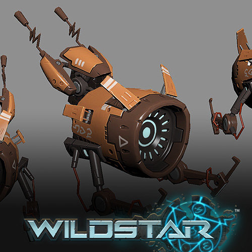 ArtStation - Wildstar Weapons - Low Poly