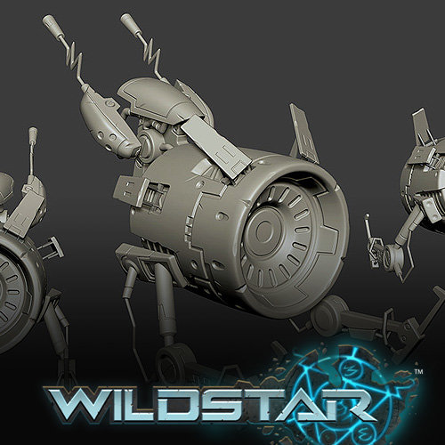 ArtStation - Wildstar Weapons - Zbrush