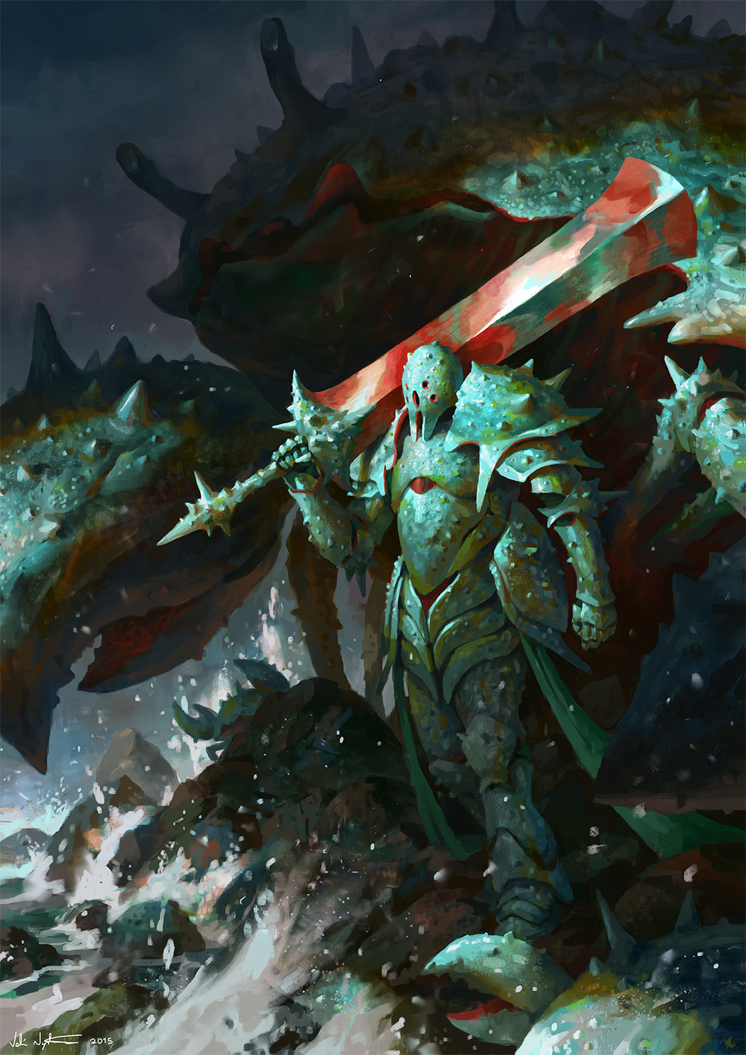 ArtStation - Crustacean Warrior