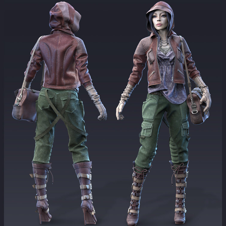 ArtStation - Girl sides