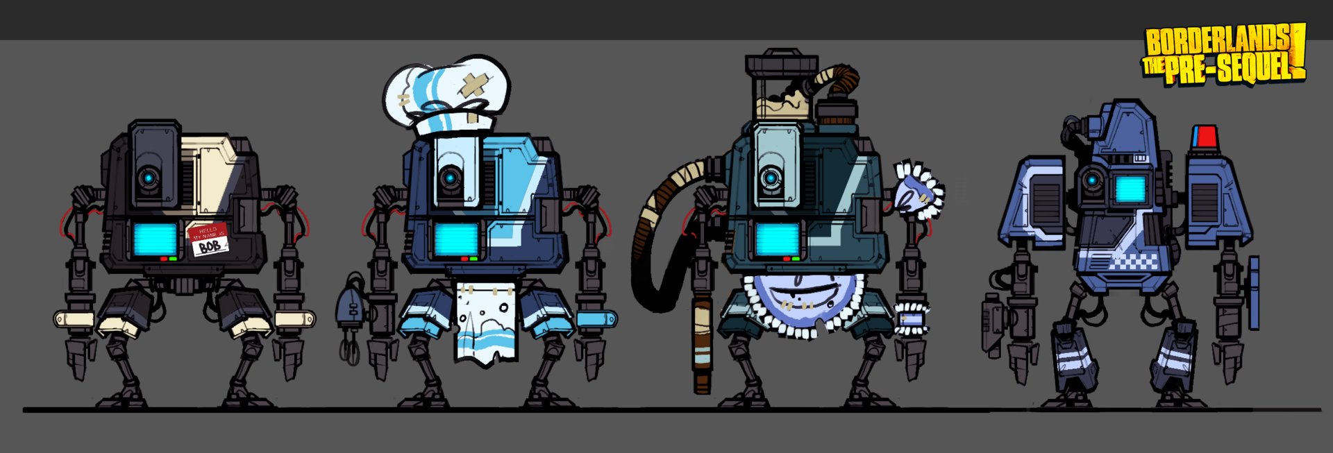 ArtStation - Helper Bots, Luke Viljoen