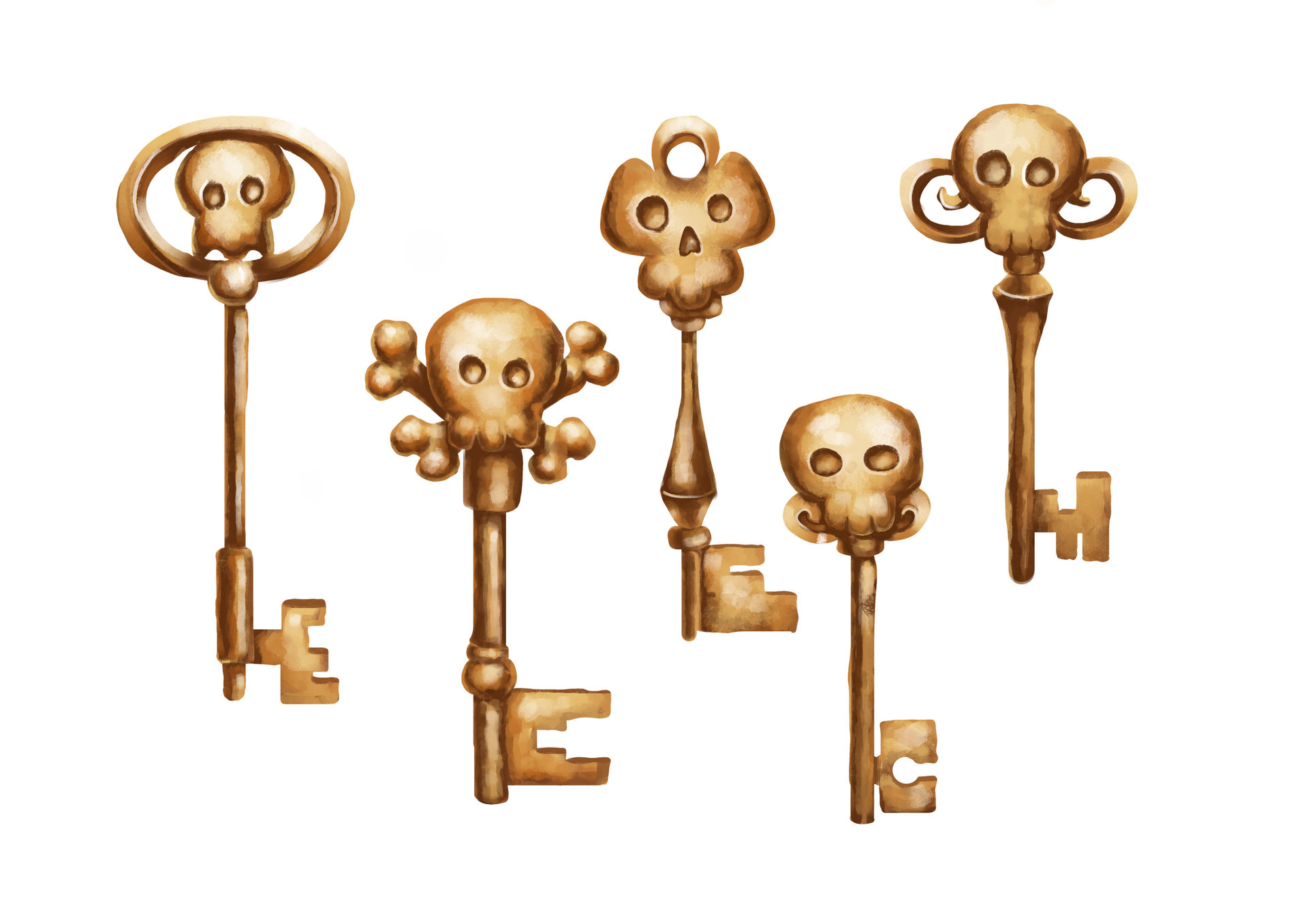 ArtStation - Skeleton Keys