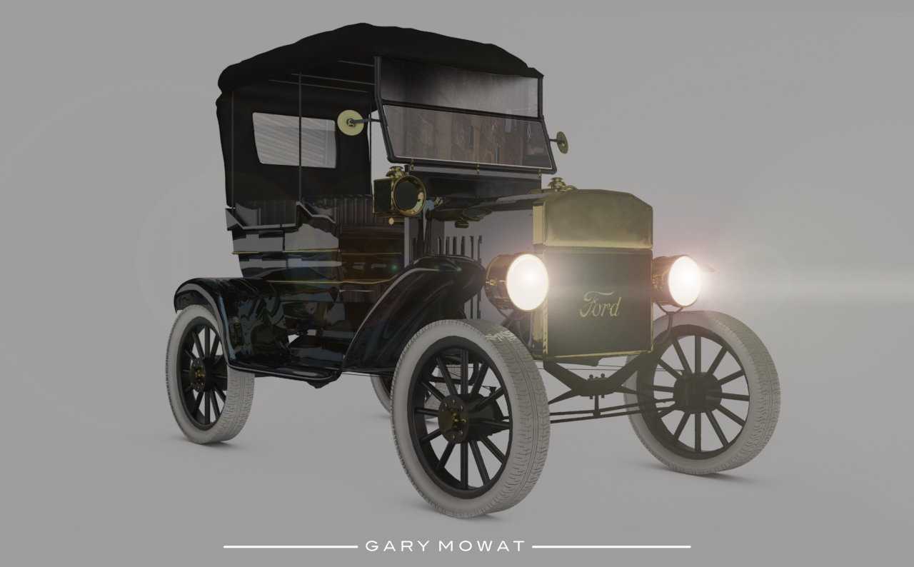ArtStation - Ford Model T (Product Visualisation)
