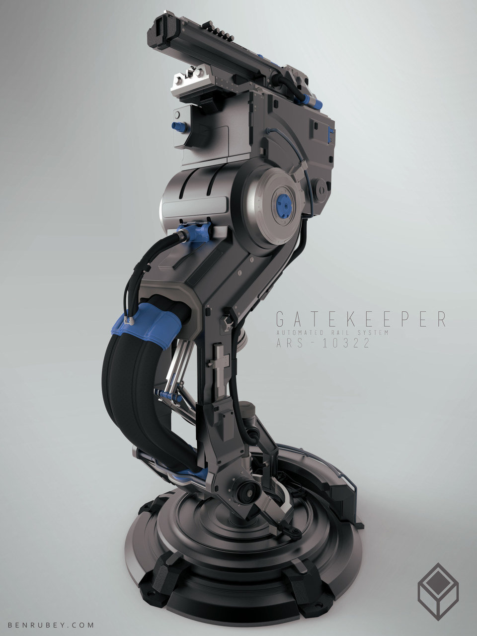 ArtStation - Gatekeeper Turret