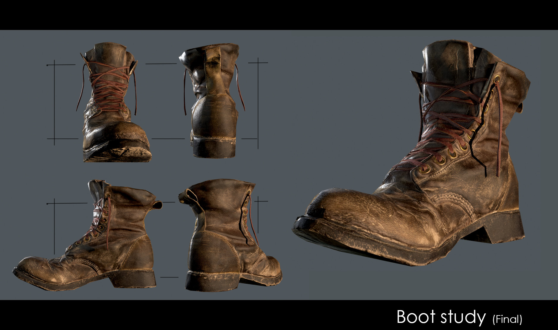 ArtStation - Boot Study