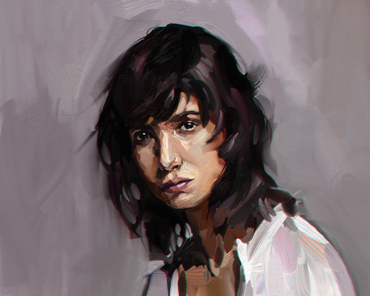 ArtStation - Mika_oil_painting