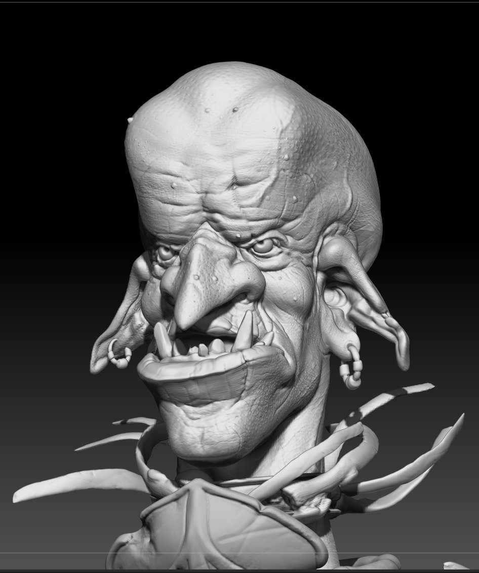 ArtStation - Goblin warlord