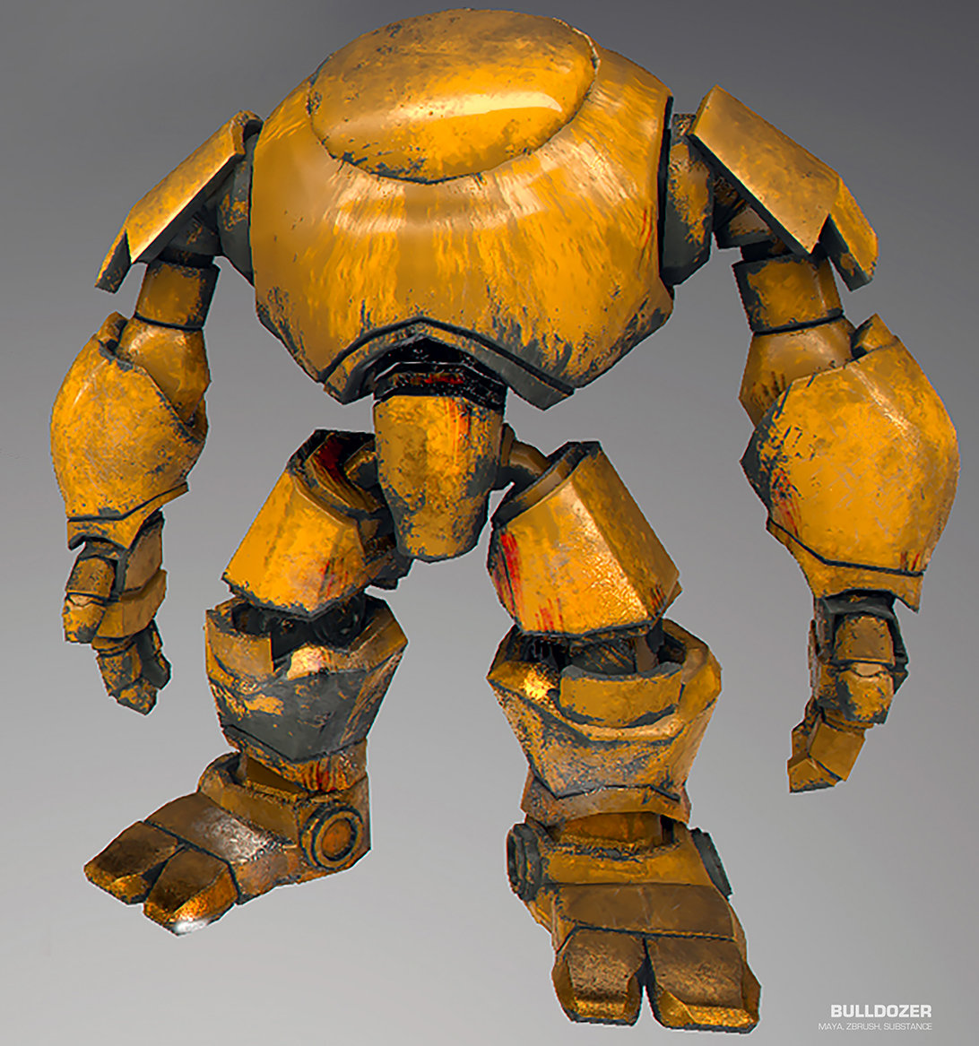 ArtStation - Bulldozer