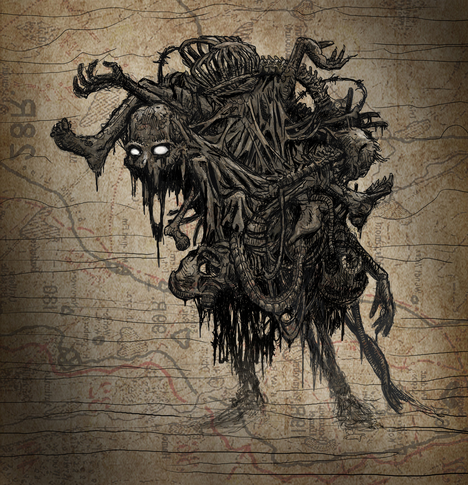 ArtStation - nomans land burden, michel voogt