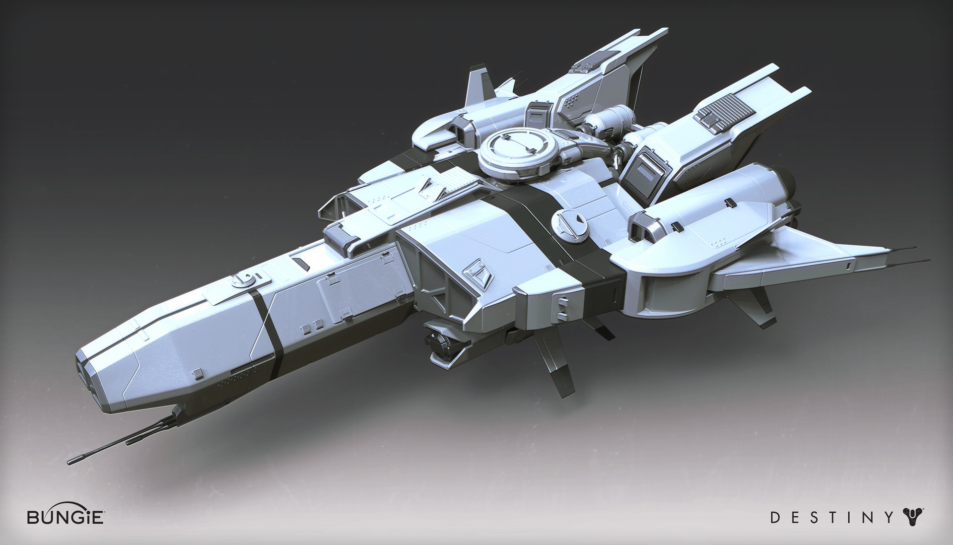 ArtStation - Destiny - House of Wolves - Player Ship