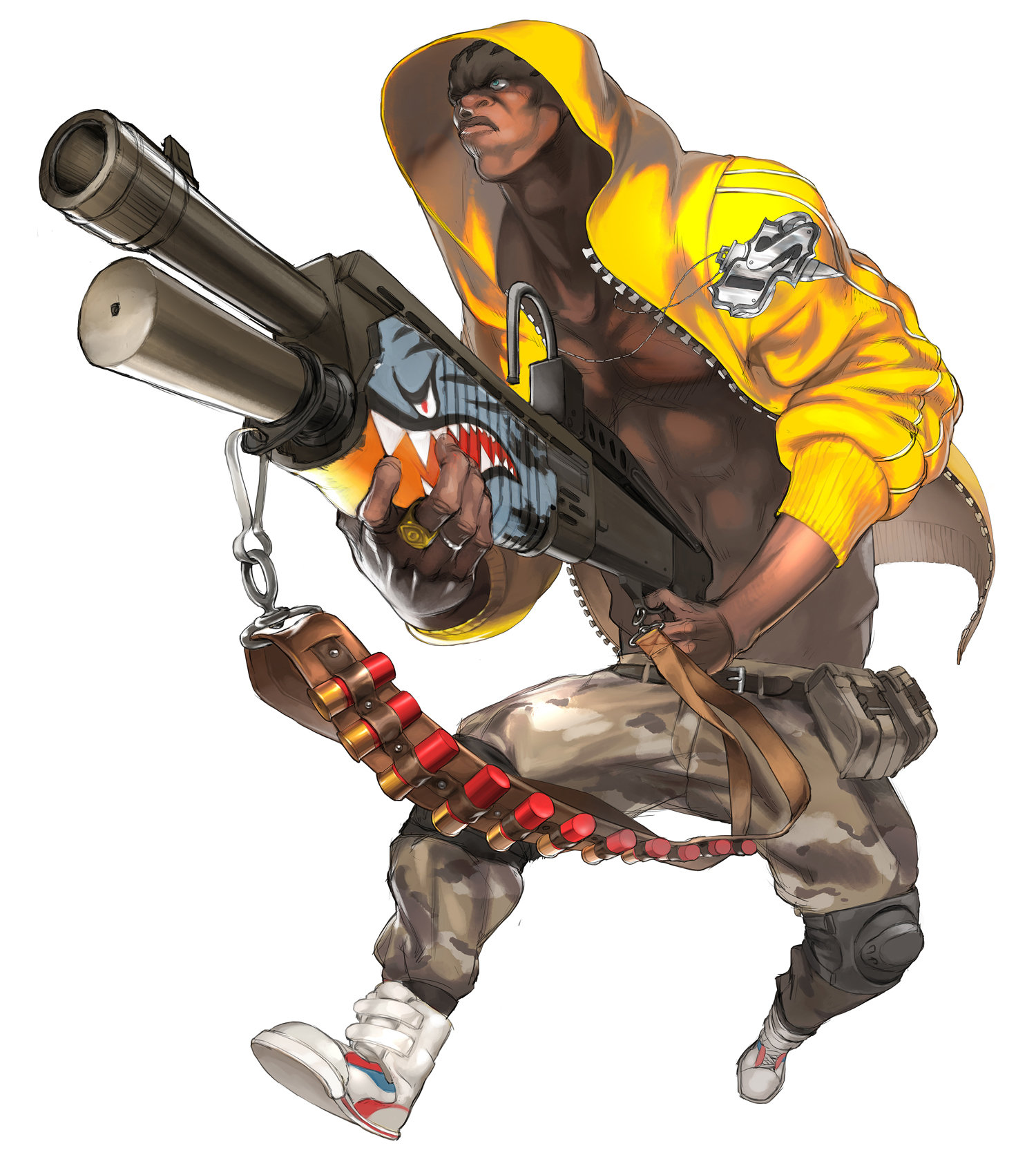 ArtStation - project LEMUR - Character HotShot , jin woo Park