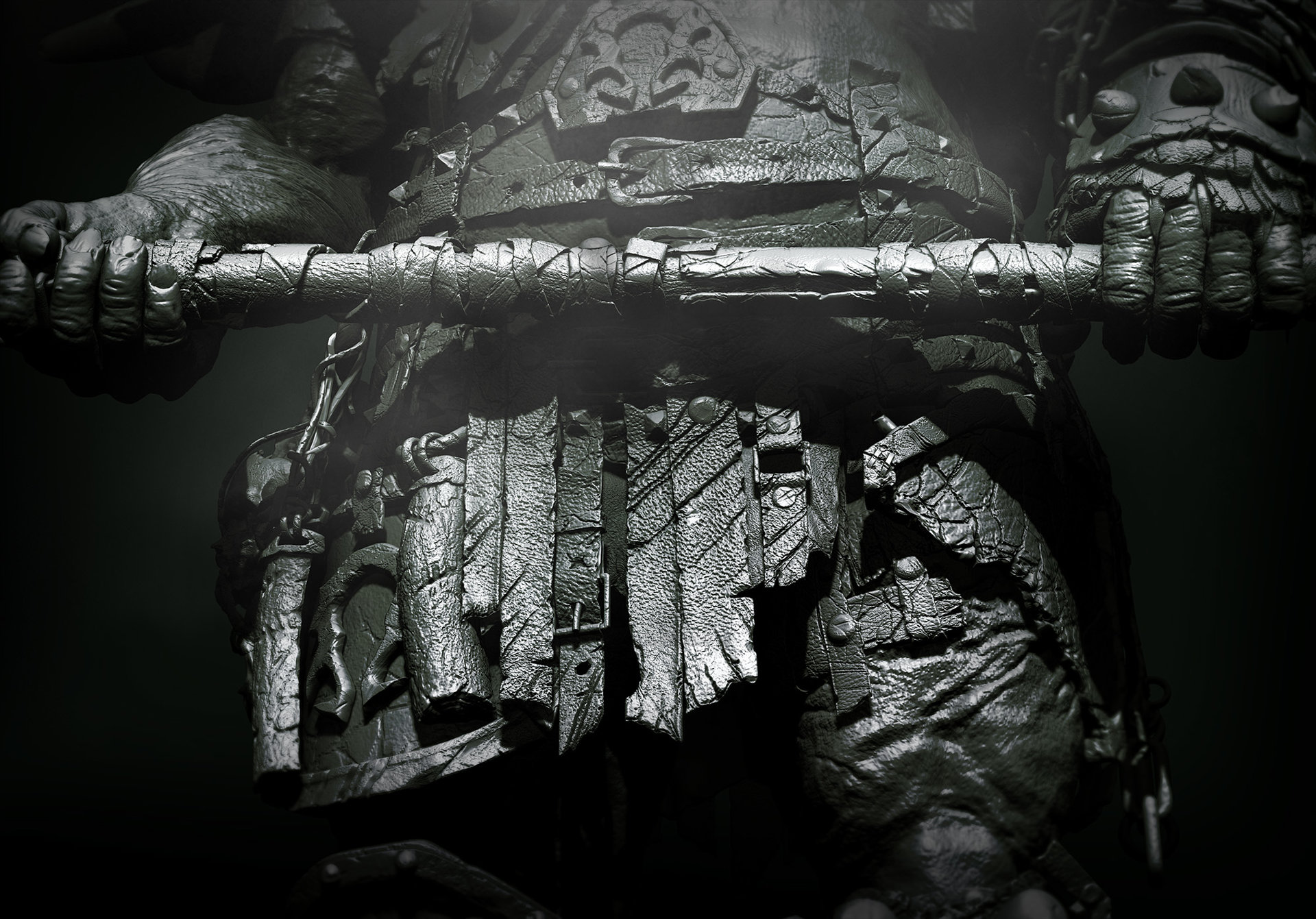 ArtStation - Albino Veteran Orc Commander