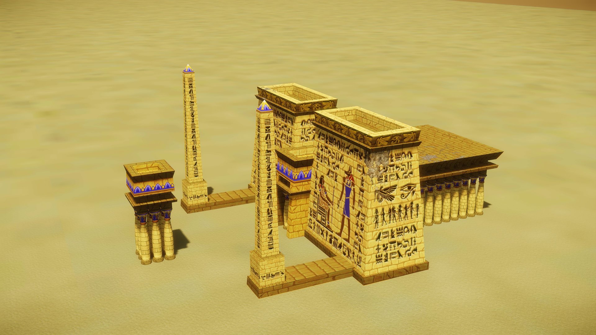 ArtStation - Egypt Temple