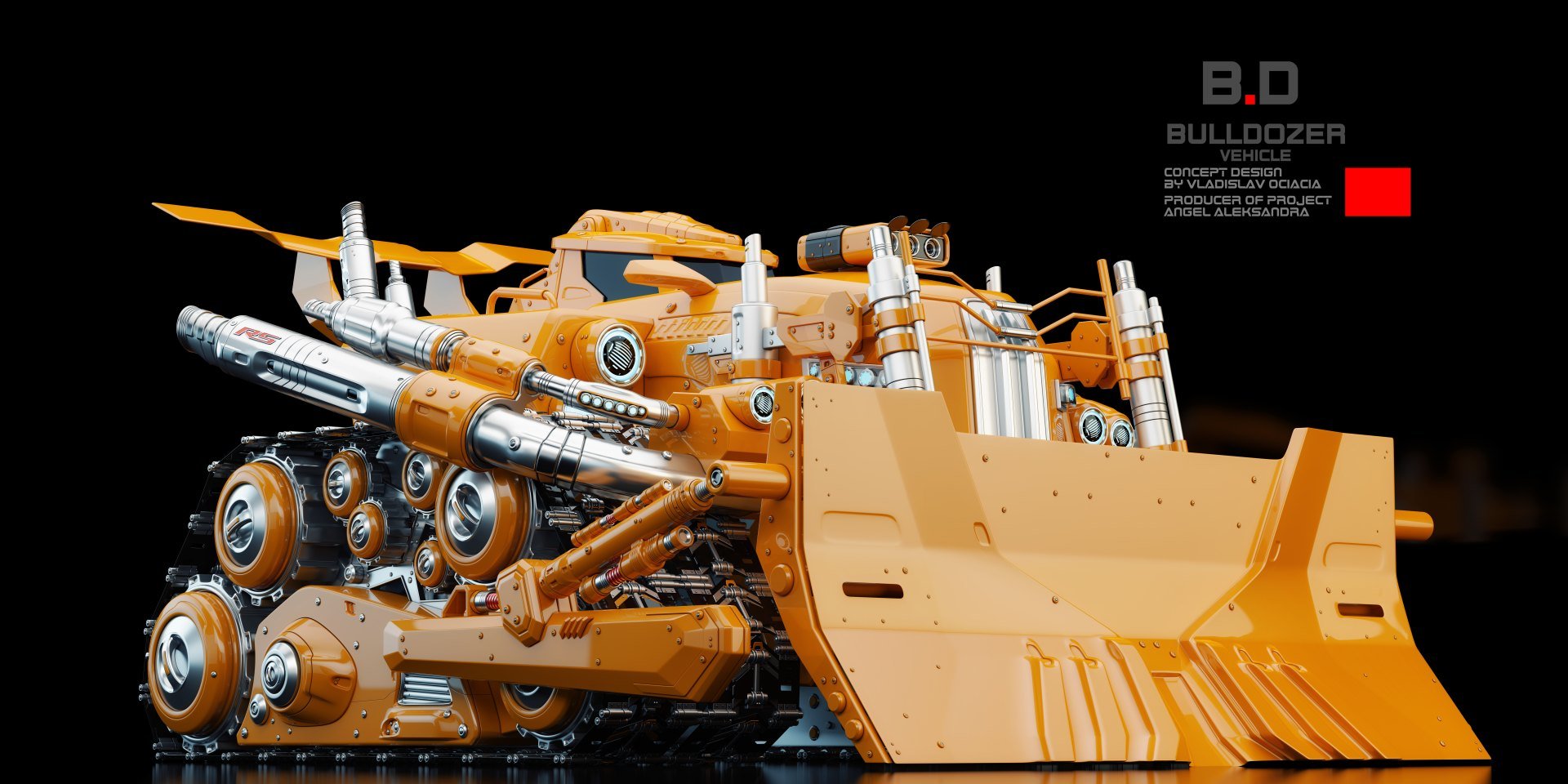 ArtStation - Bulldozer Revival