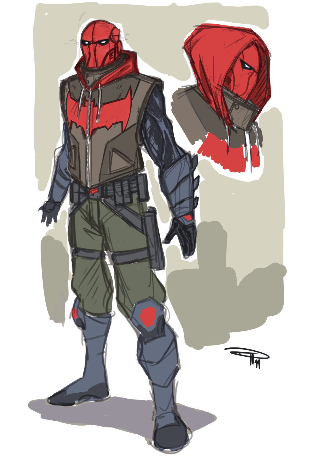 ArtStation - Red Hood / Arsenal