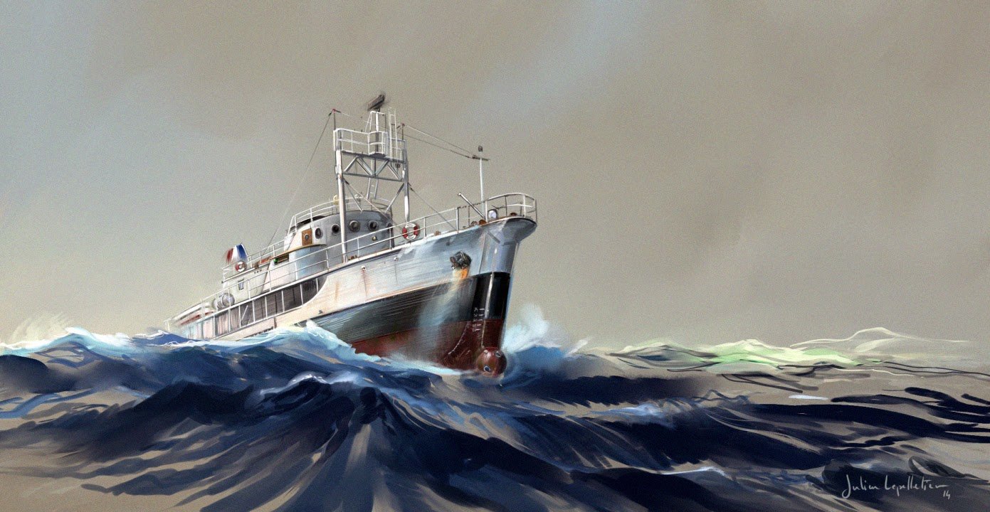 ArtStation - Calypso Cousteau Hommage