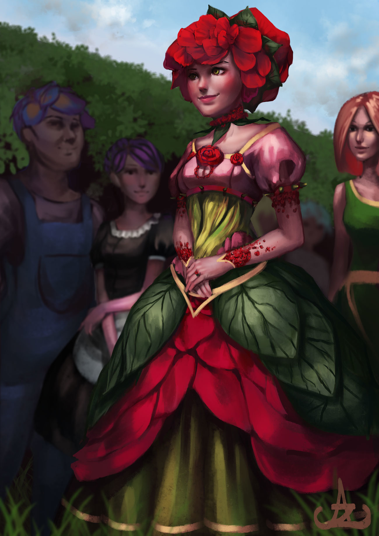 ArtStation - Rose Princess
