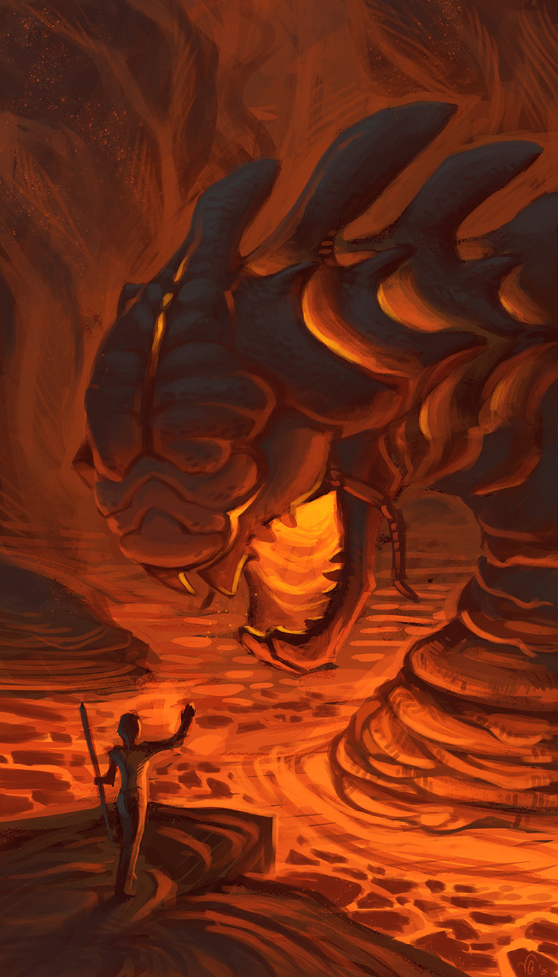 ArtStation - Lava Grub
