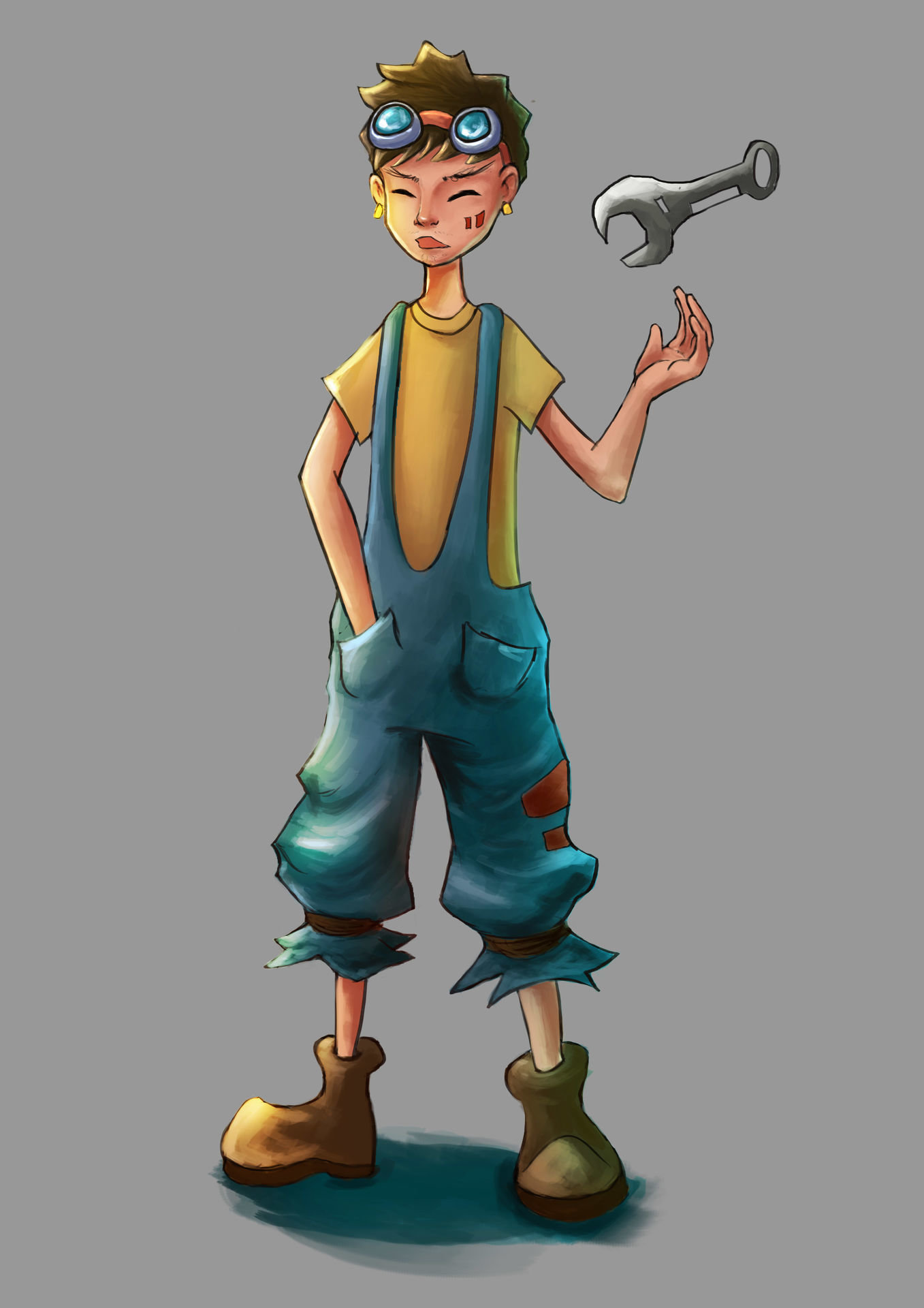 ArtStation - Mechanic Boy