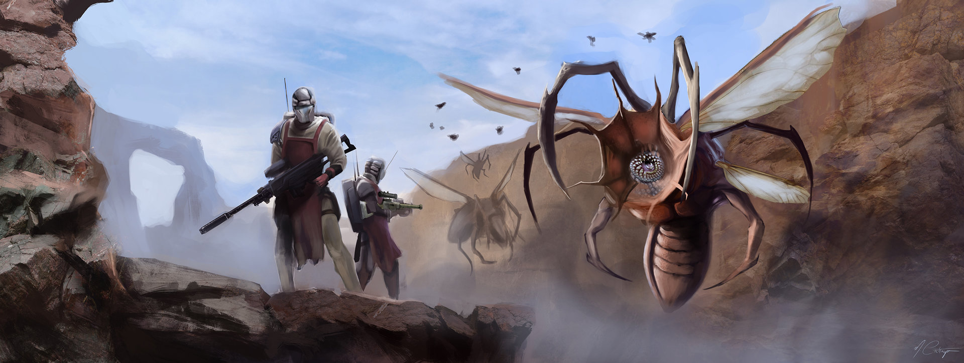 ArtStation - Bug Attack, Moritz Eichinger