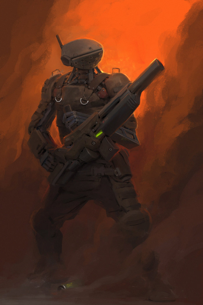 ArtStation - WAR-BOT