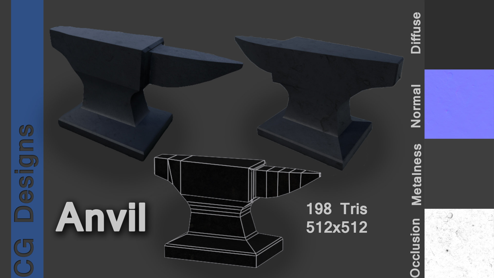 ArtStation - Game Ready Anvil