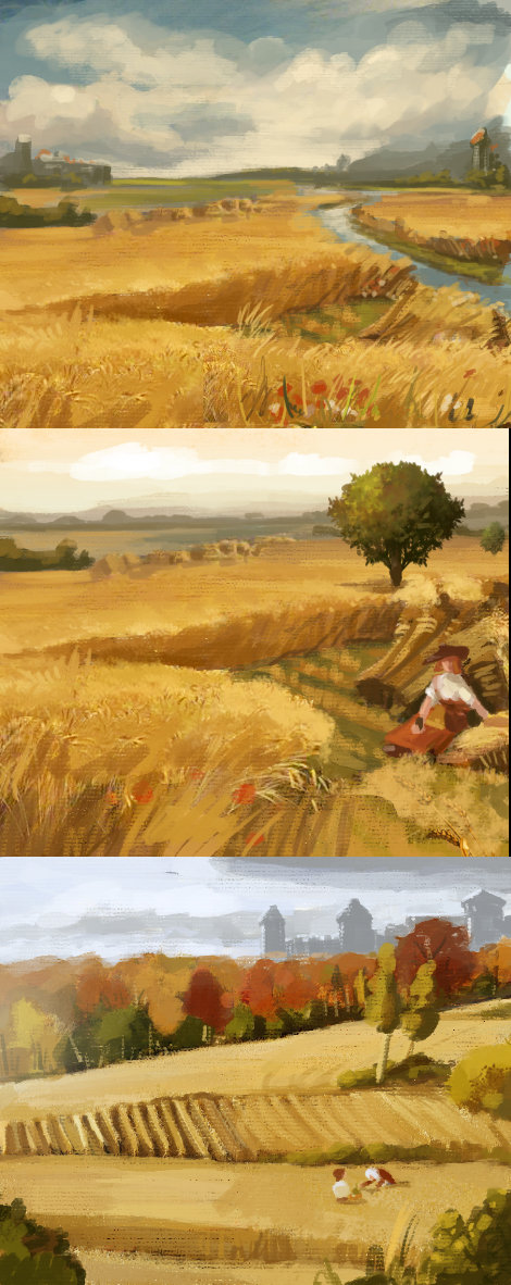 ArtStation - Cornfield Studies