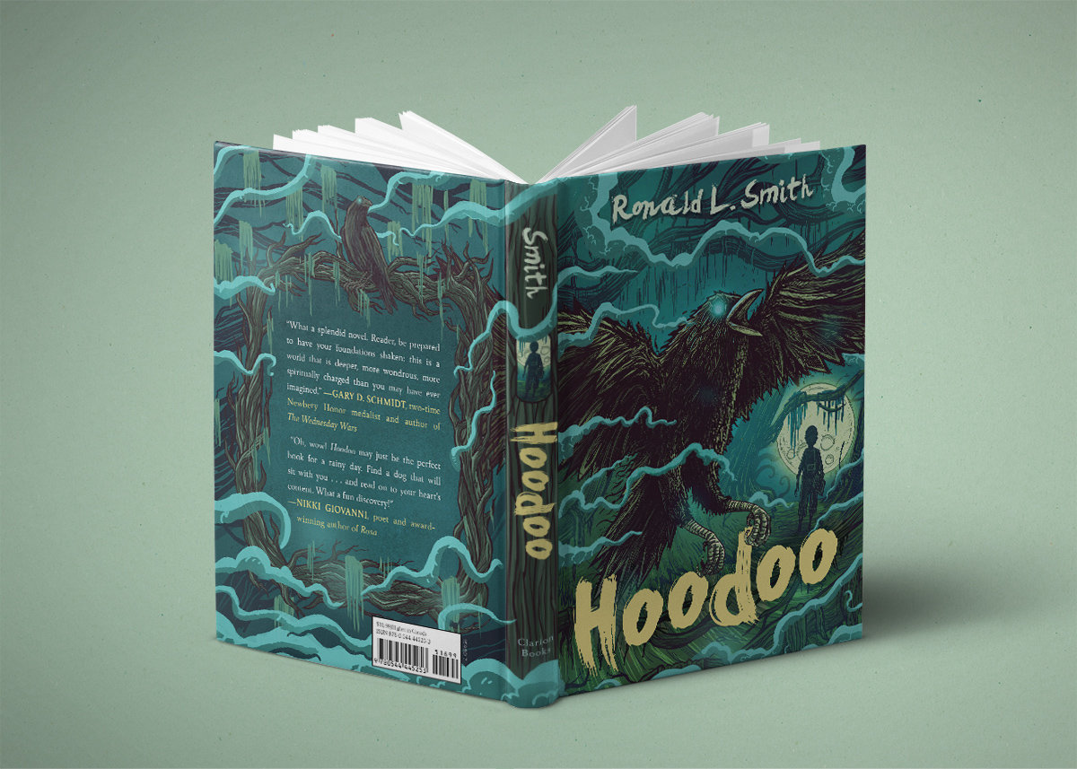 ArtStation - Hoodoo cover illustration