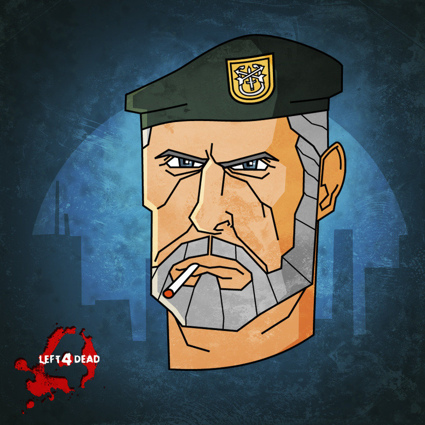ArtStation - L4D- Bill