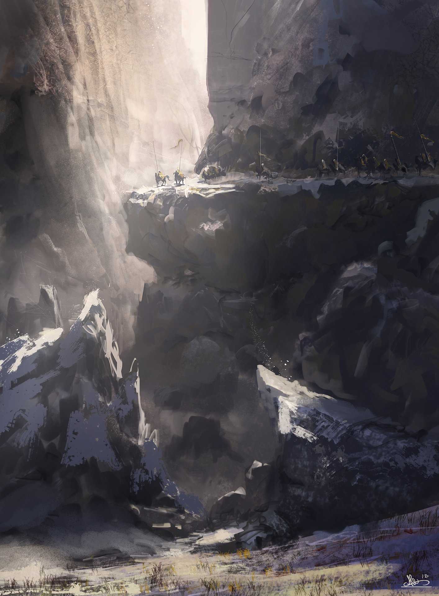 ArtStation - Mountain Pass