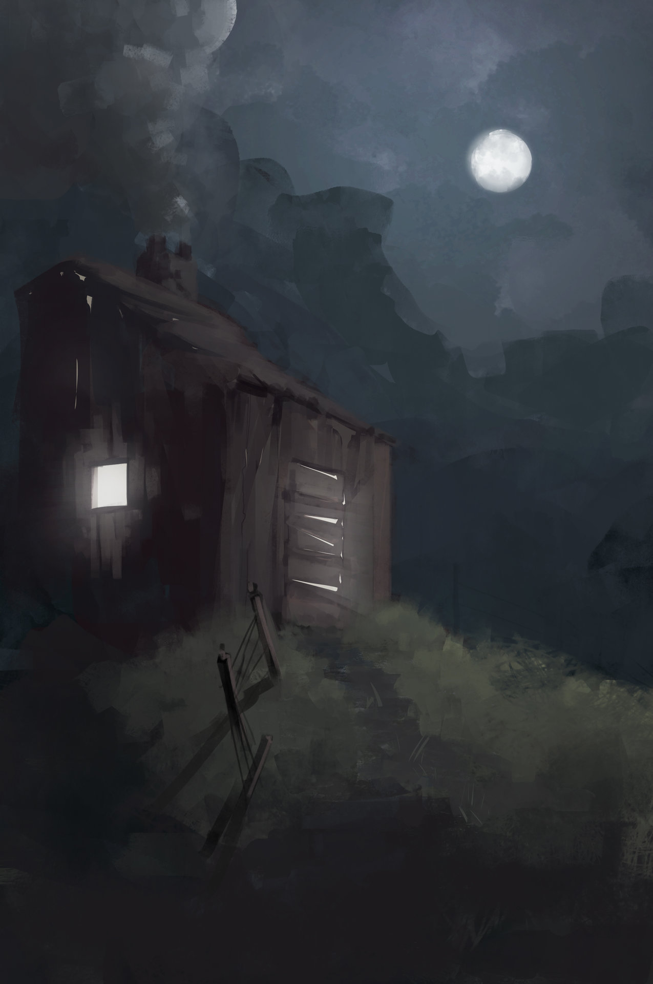 ArtStation - Witch's Cabin