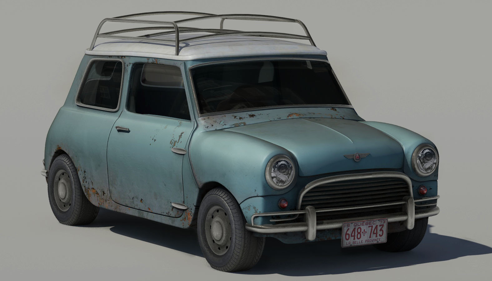 ArtStation - Mini Cooper