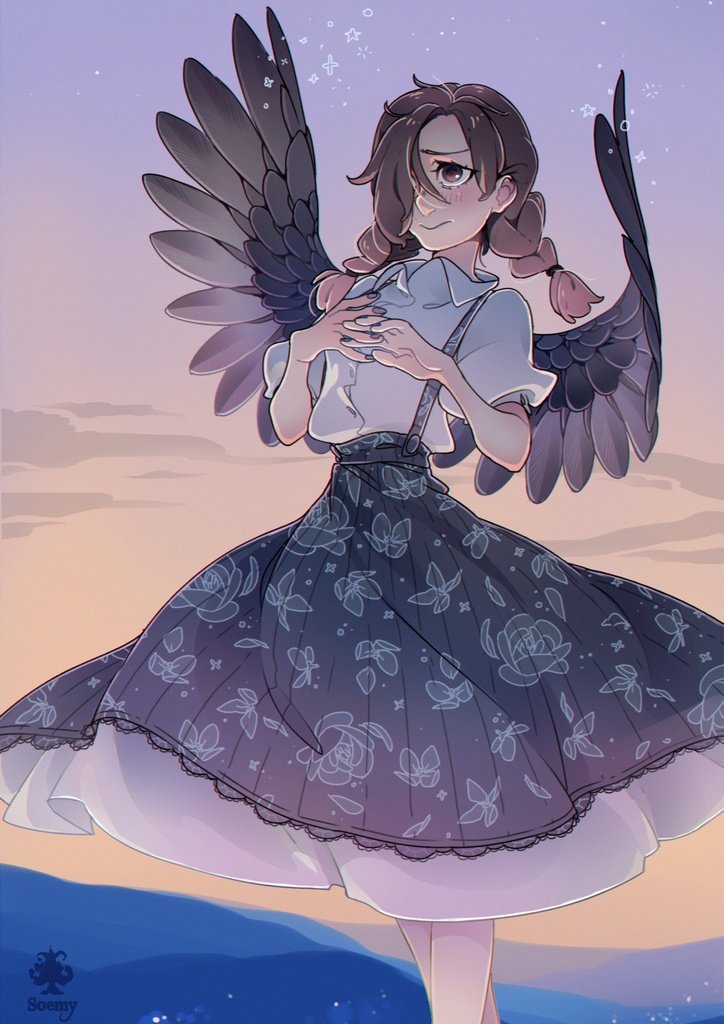 ArtStation - Sparrow girl