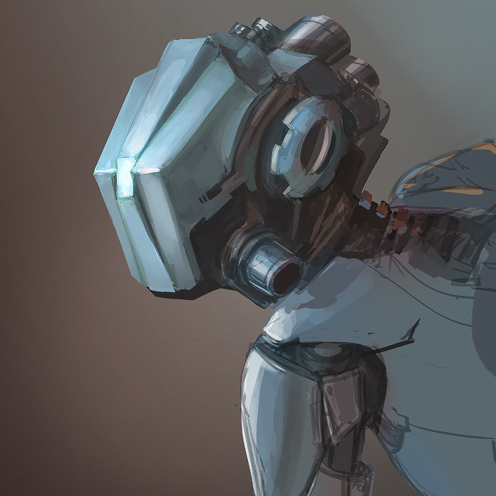 ArtStation - Helm Sketch