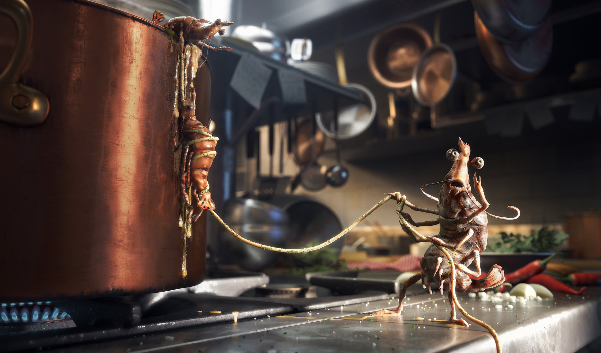 ArtStation - Shrimp Escape