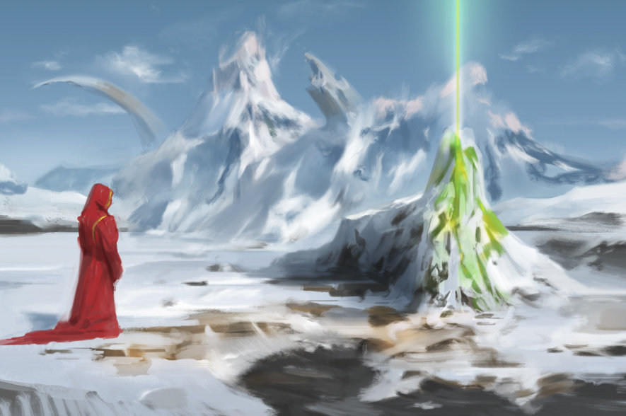 ArtStation - Mood rough practice