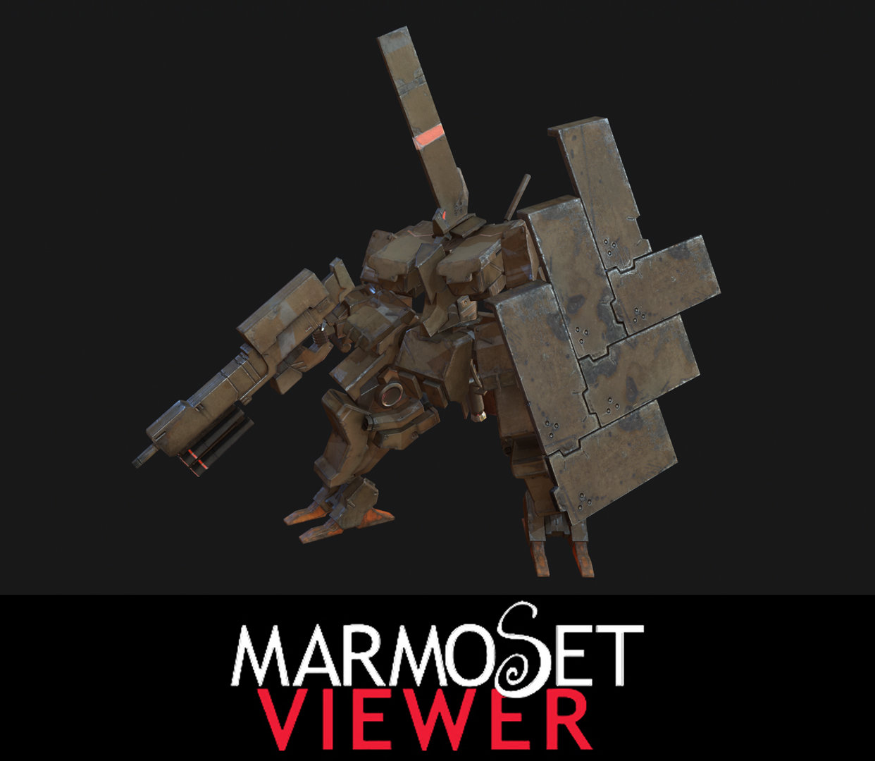 ArtStation - Robot - Marmoset Viewer