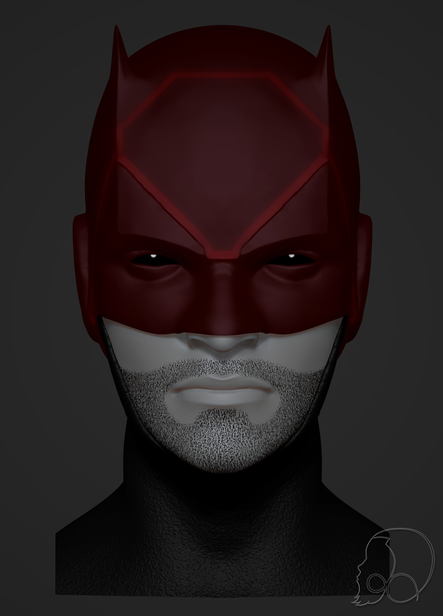 ArtStation - Netflix Daredevil Speed Sculpt (2 hours)