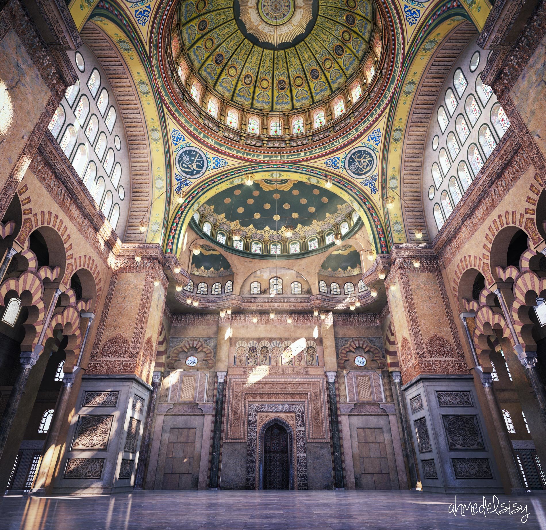 ArtStation - the old mosque