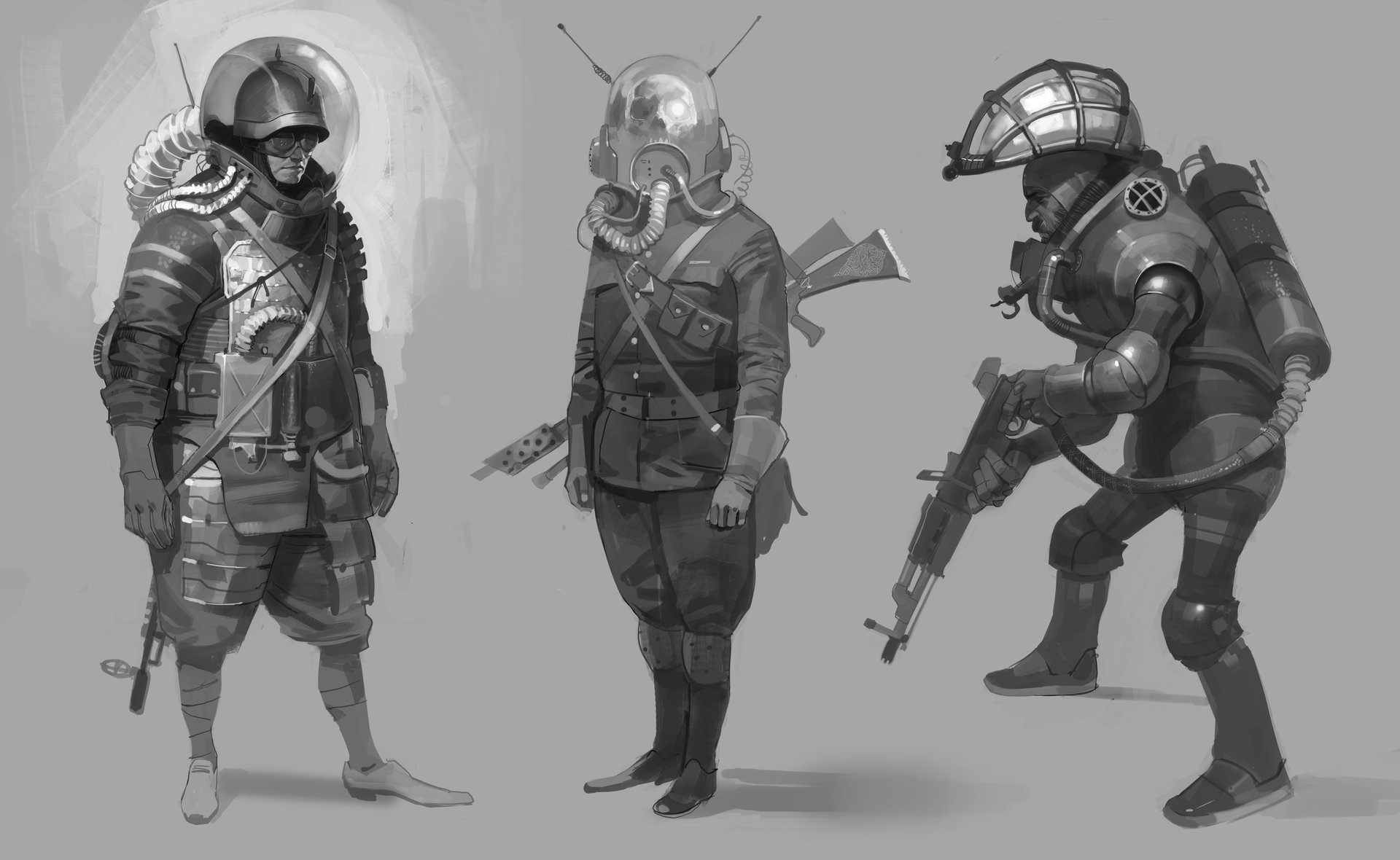 ArtStation - vintage bounty hunters