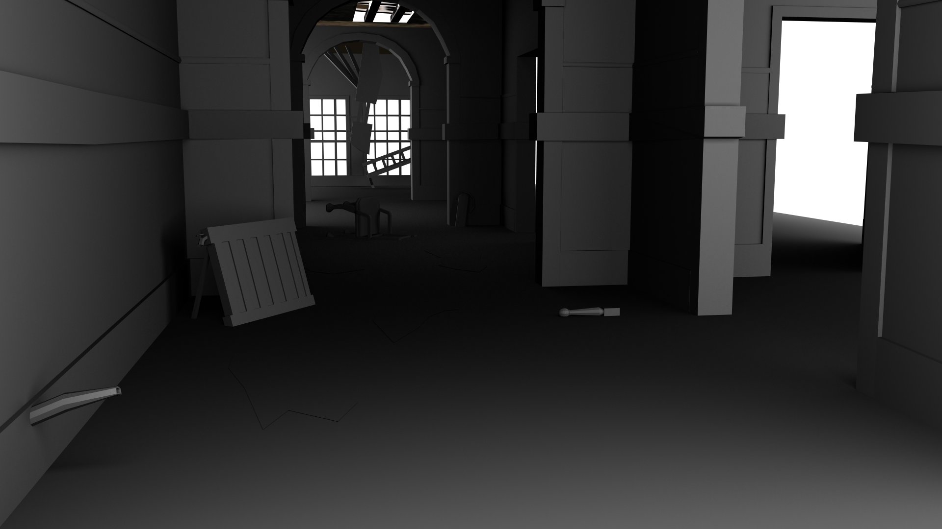 ArtStation - The Hallway