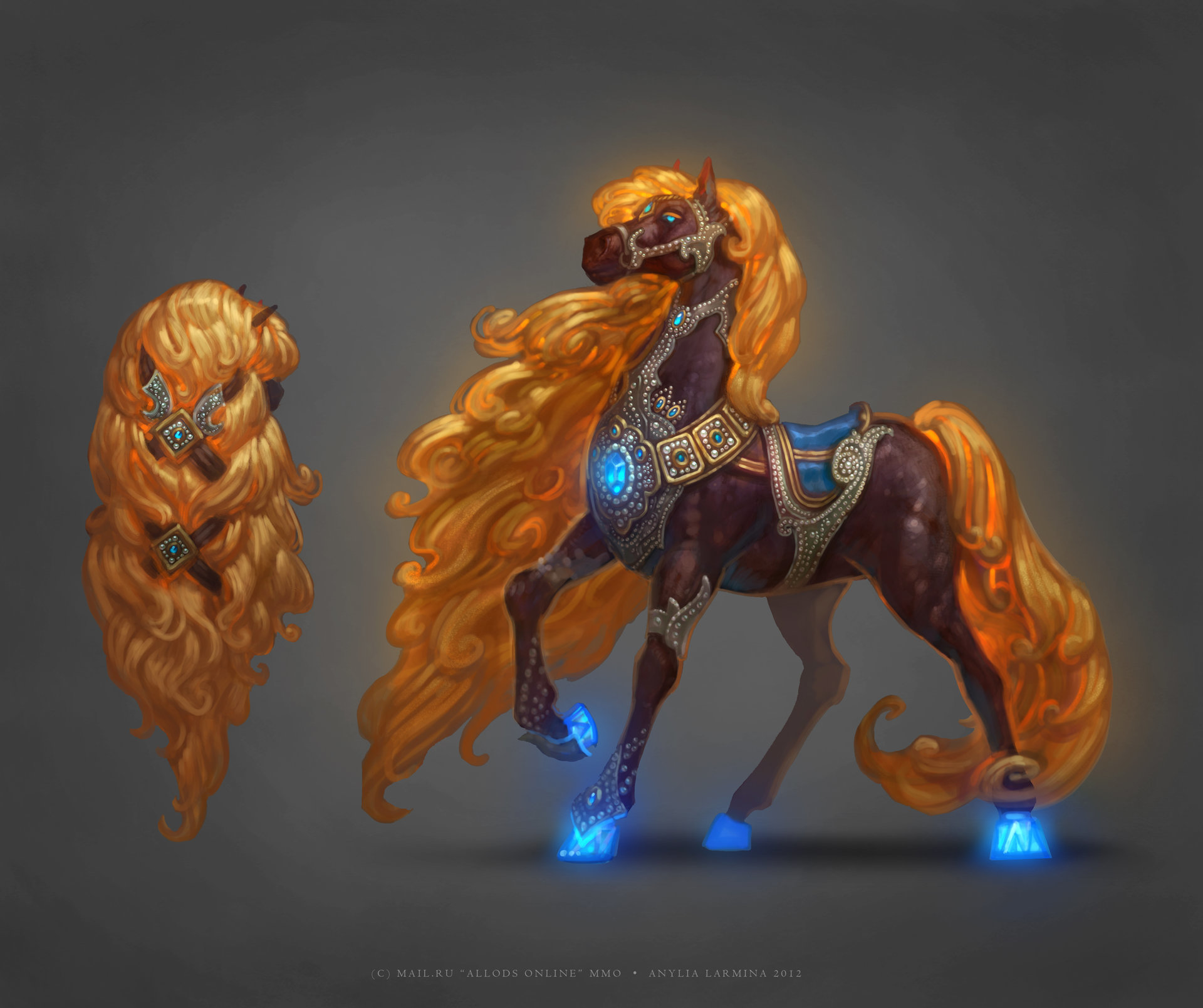 ArtStation - ALLODS ONLINE Mount Skins Concept Art