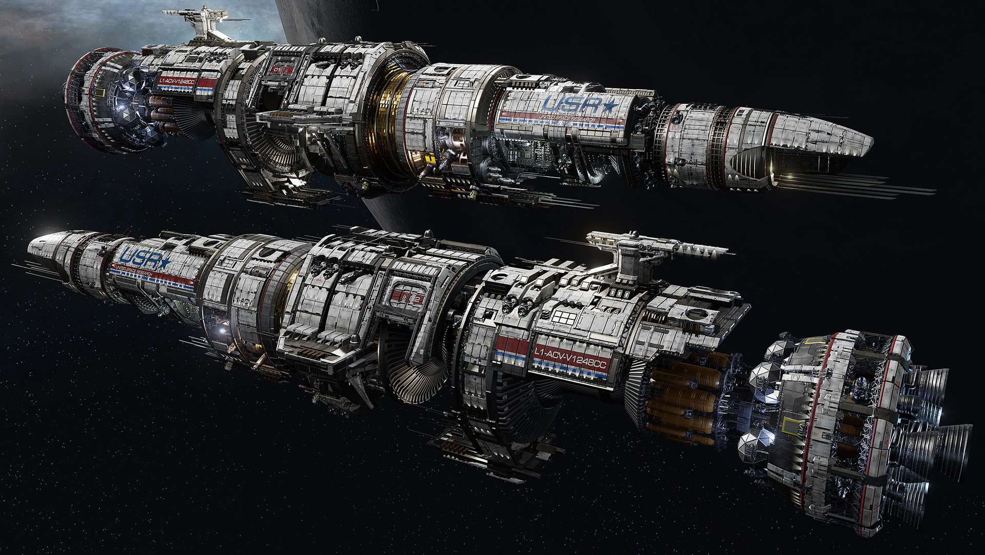 ArtStation - USR "Flagship" - Fractured Space