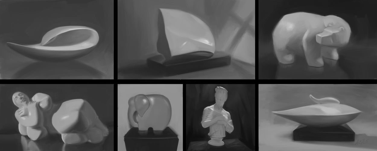 ArtStation - Statue Studies 1
